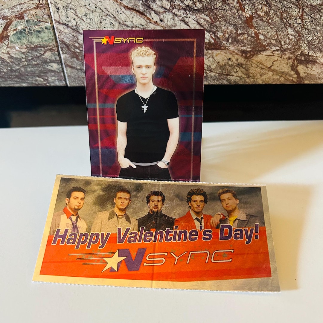 NSYNC Valentine's Day Telegram 2000's Nostalgia *NSYNC, Justin ...