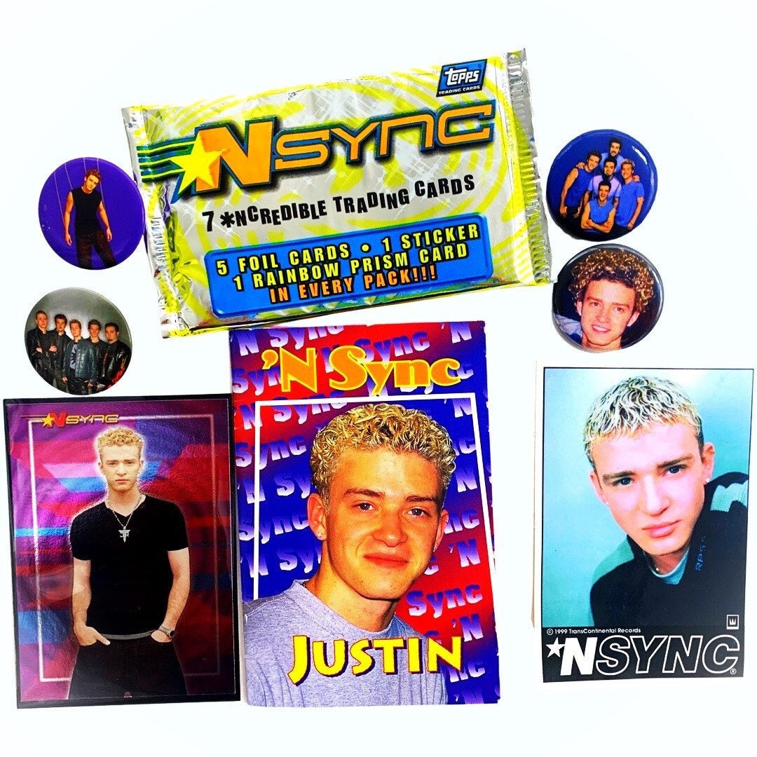 NSYNC Mini Justin Fan Gift Set, Nostalgia, Justin Timberlake, NSYNC - Etsy