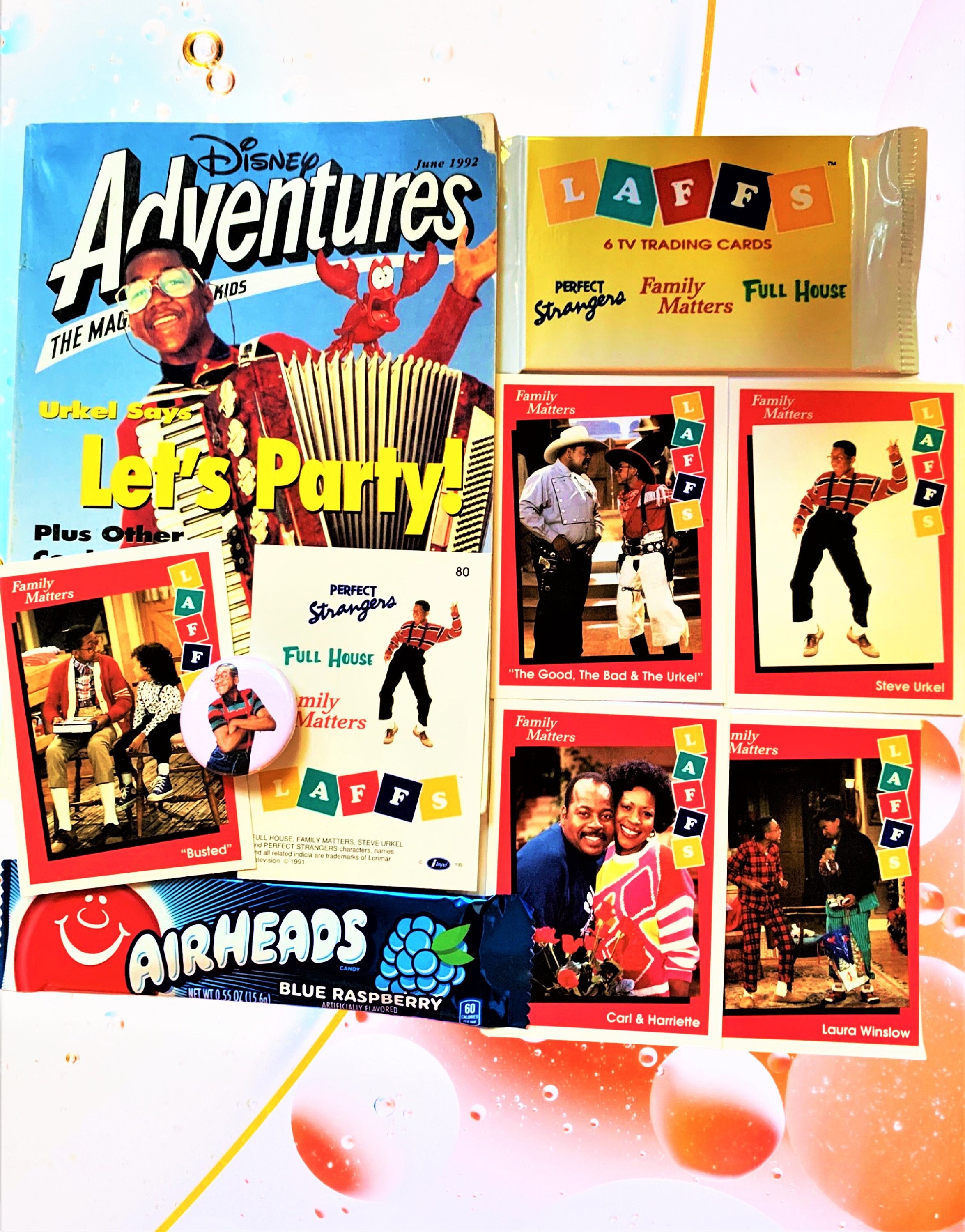 Family matters set, 90s gift, 1992 Disney pack, Disney adventure ...
