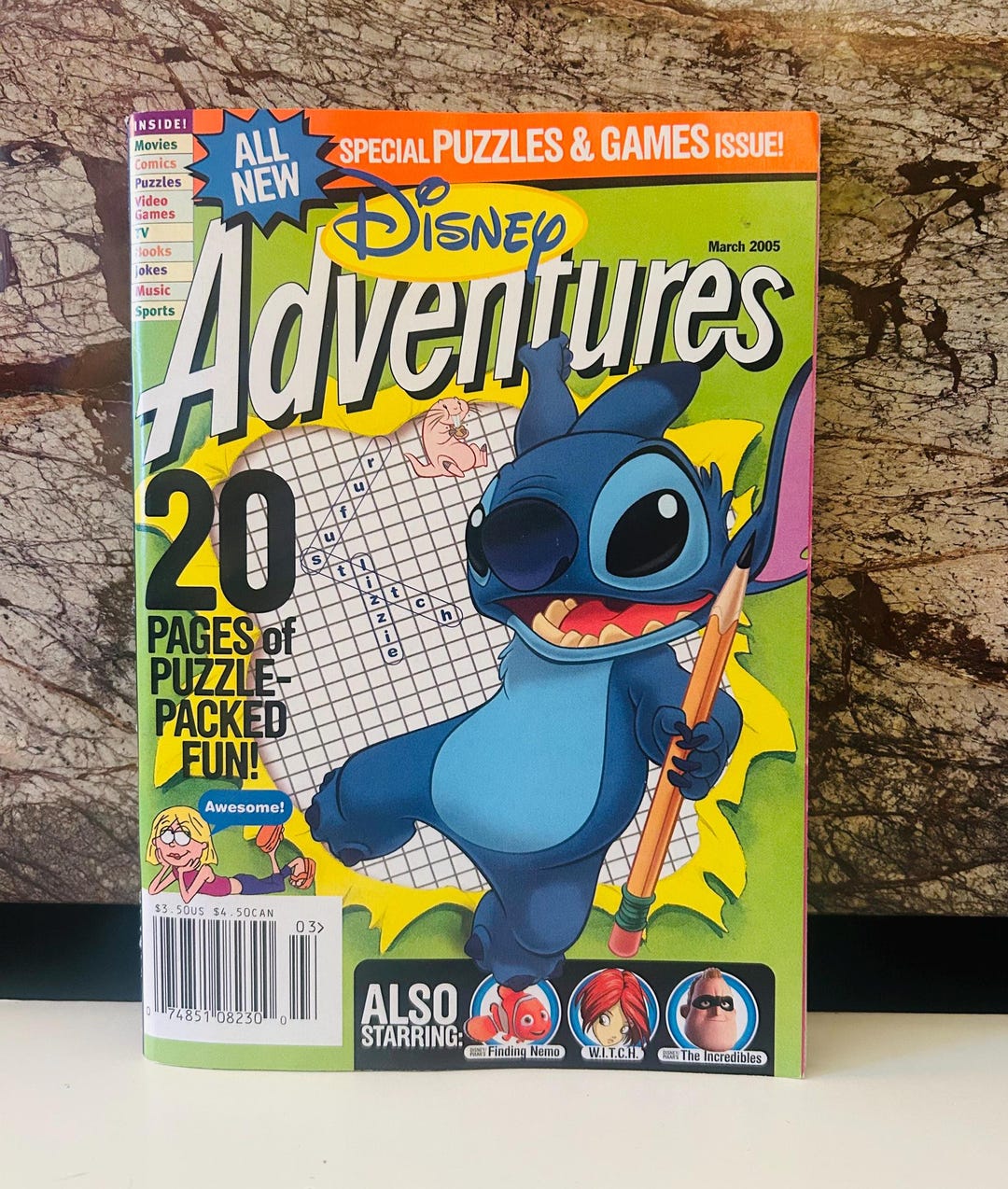 Lilo & Stitch 2005 Disney Adventures Magazine - Etsy