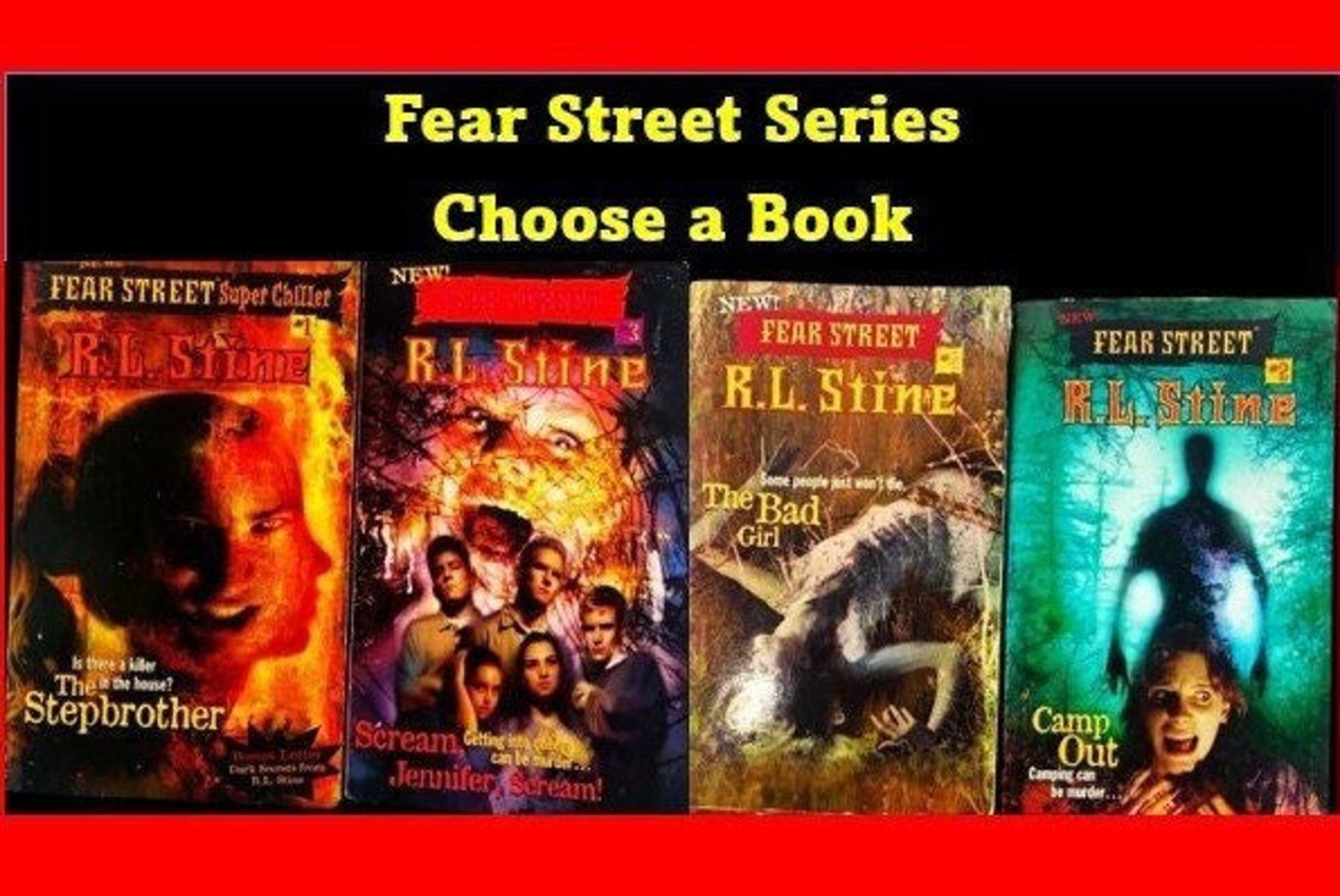 Fear Street - Choose a Book - Etsy