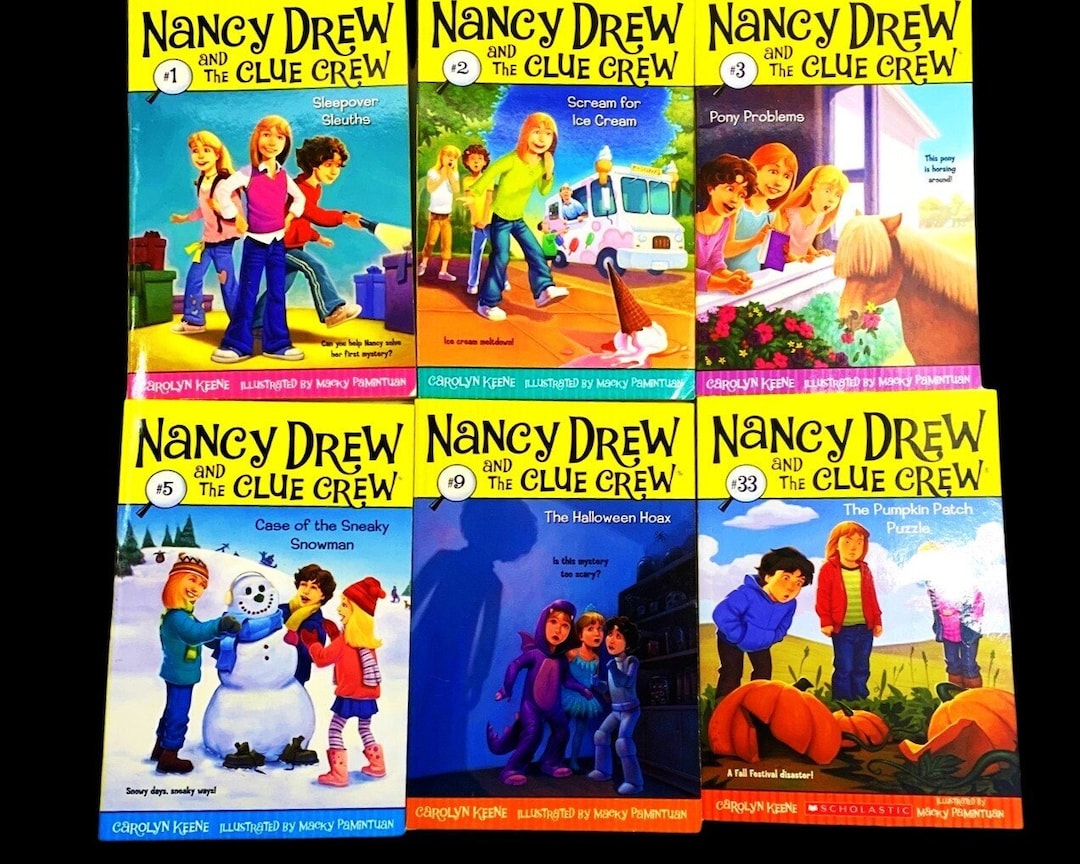 Clue Crew - Choose a Nancy Drew Clue Book - Etsy