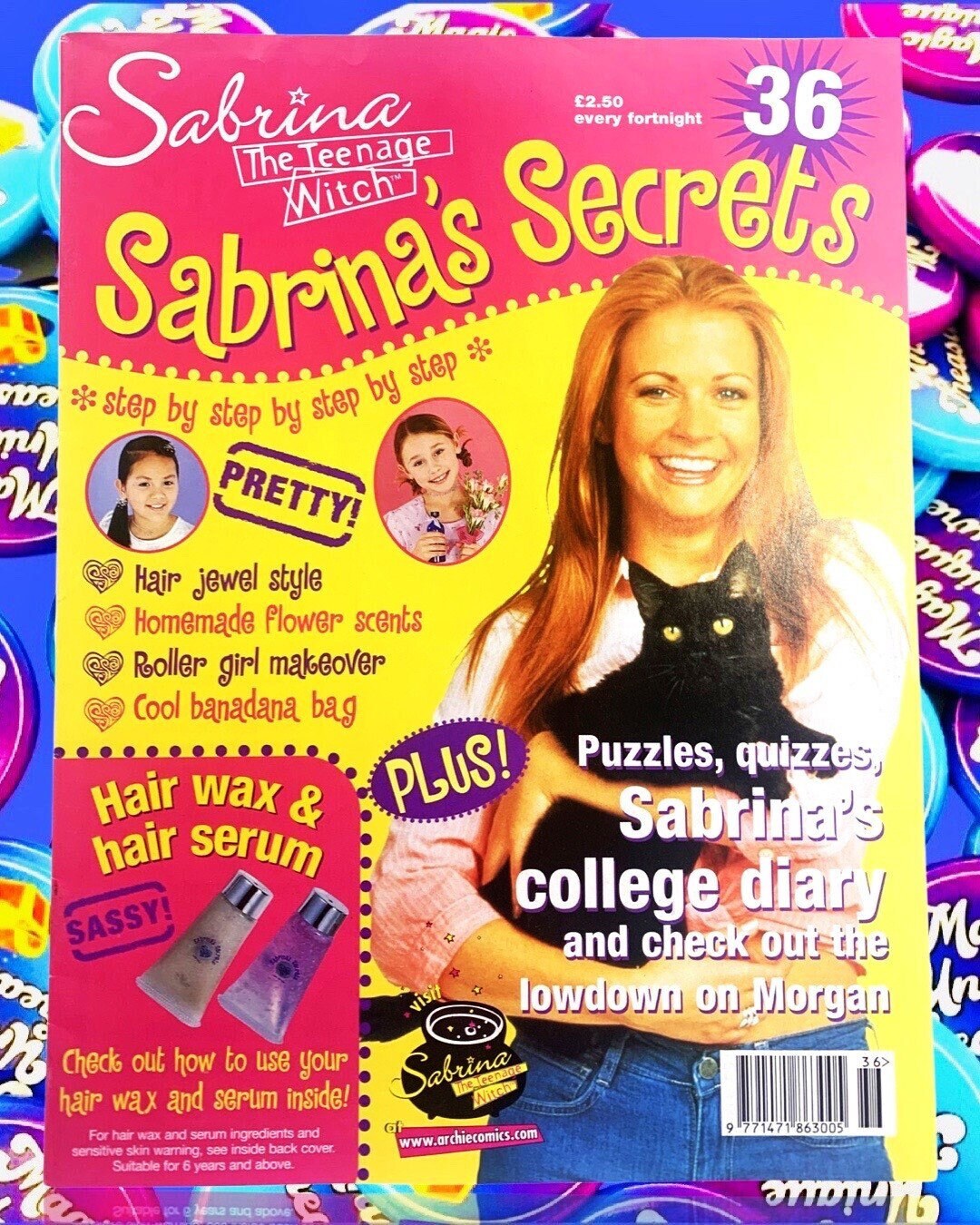 Sabrina Magazine, Issue 36, Sabrina Secrets, Sabrina the Teenage Witch ...