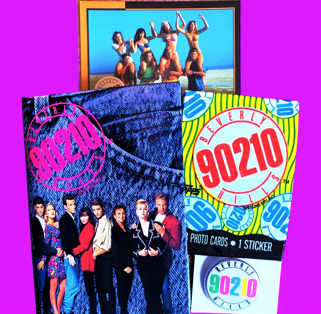 90210 Mini Gift, Trading Cards, Gum Folder, 90's Nostalgic Gifts - Etsy