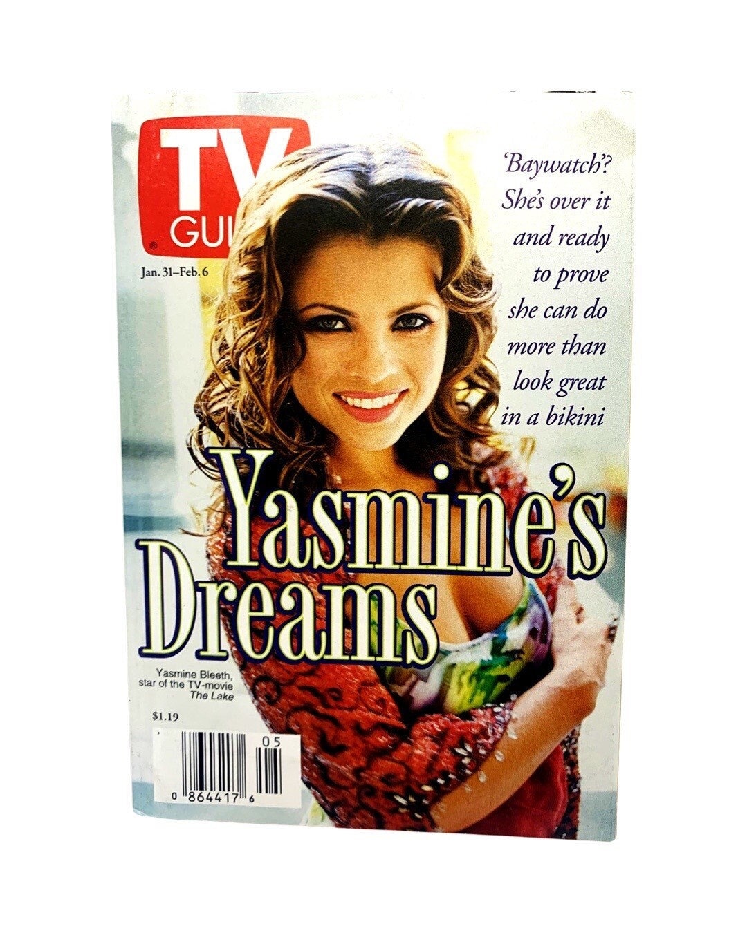 TV Guide 1998 Preowned, Yasmine Bleeth, Baywatch, Brandy, Bambi ...