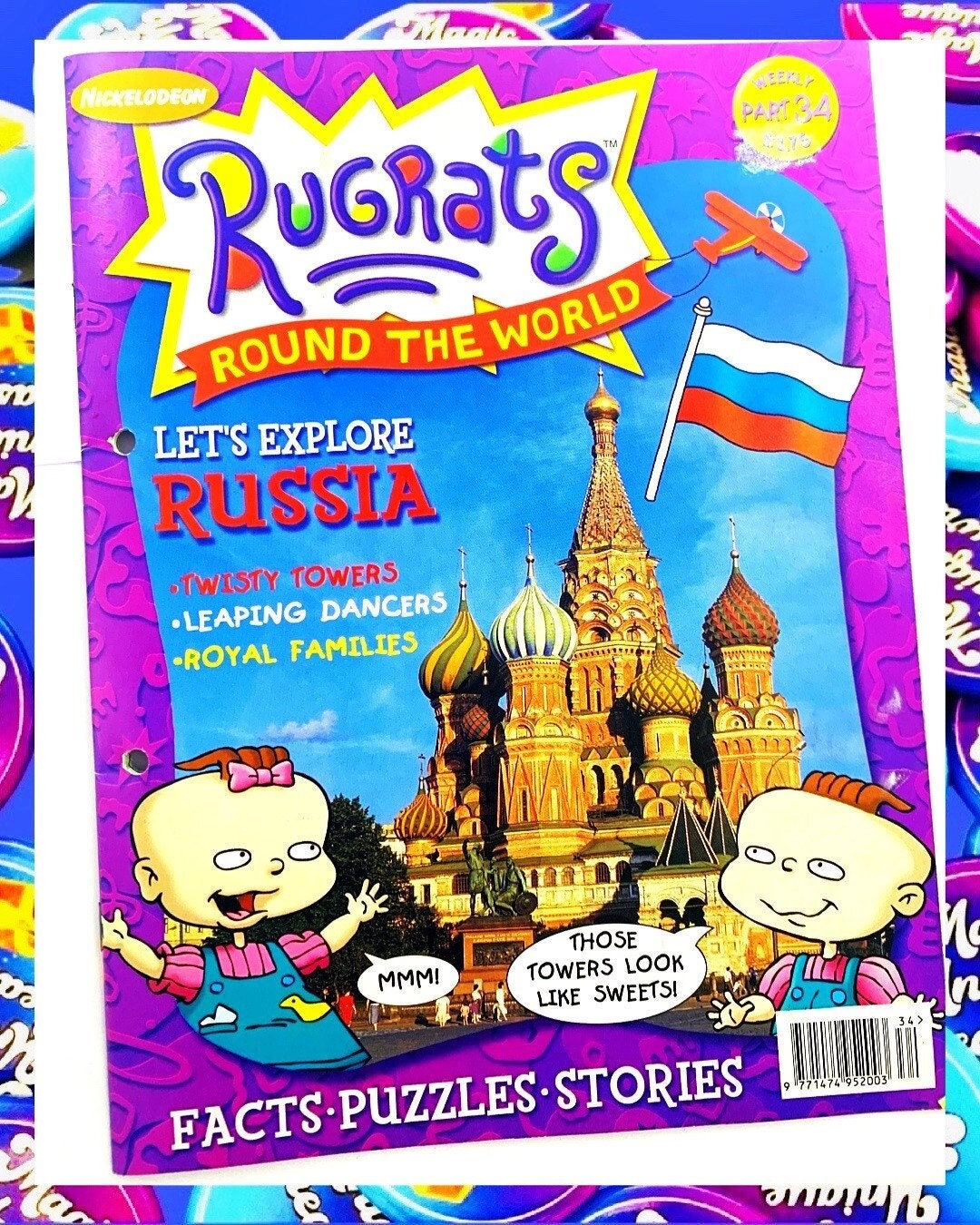 Rugrats Russia Nickelodeon 2002 Issue, Nostalgia - Etsy