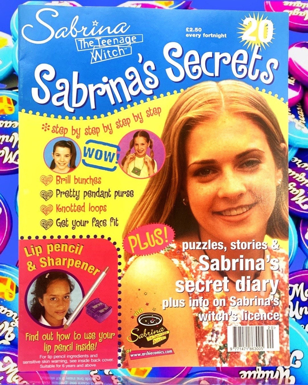Sabrina Magazine, Issue 20, Sabrina Secrets, Sabrina the Teenage Witch ...