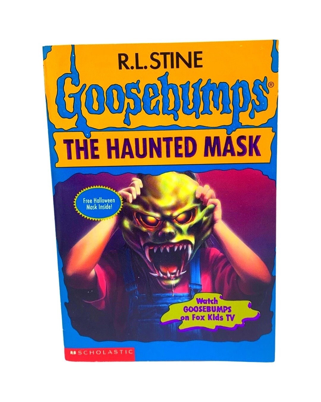 Haunted Mask Goosebumps Book With the Mask Still Inside - Etsy