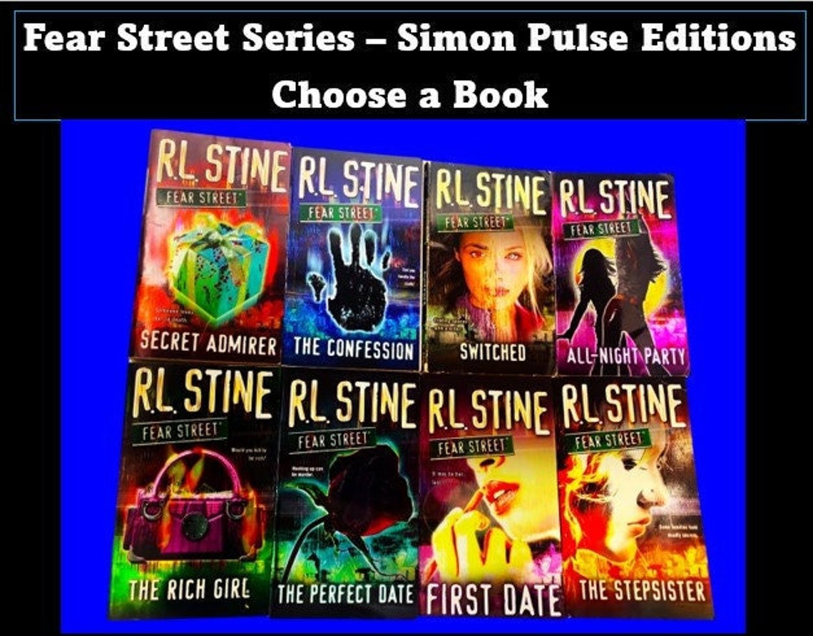 Fear Street (simon Pulse Editions) - Choose a Book - Etsy