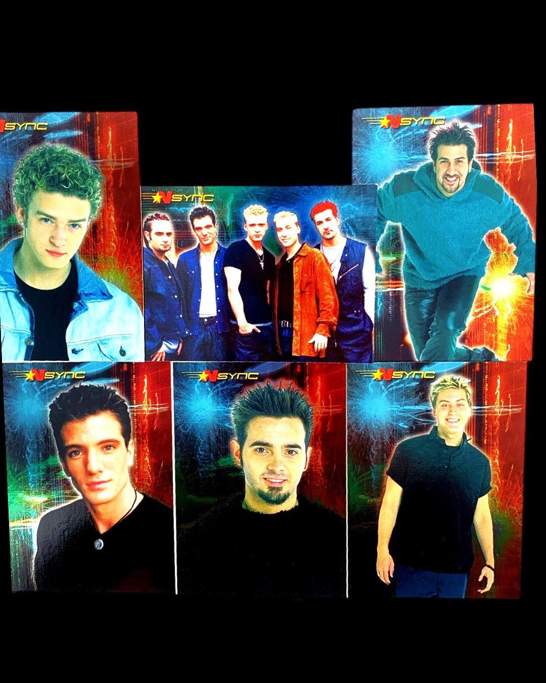 NSYNC 6 Trading Card Set, Stocking Stuffers, NSYNC, Justin Timberlake ...