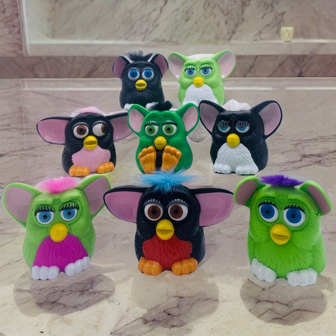Furby Gift Figure, 90s Vintage, Choose Your Own Furby Color and Hair - Etsy