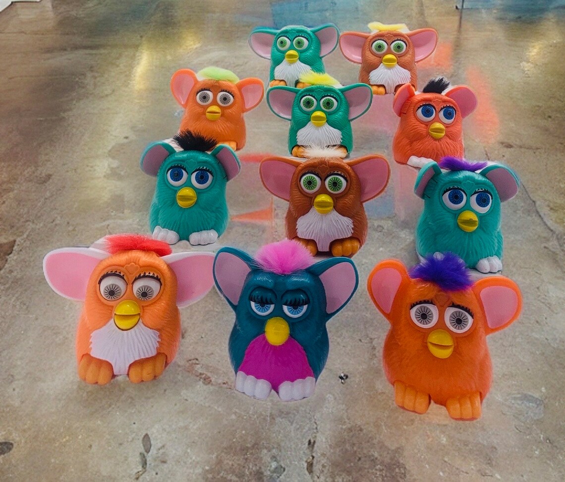 Furby Gift Figure, 90s Vintage, Choose Your Own Furby Color and Hair - Etsy