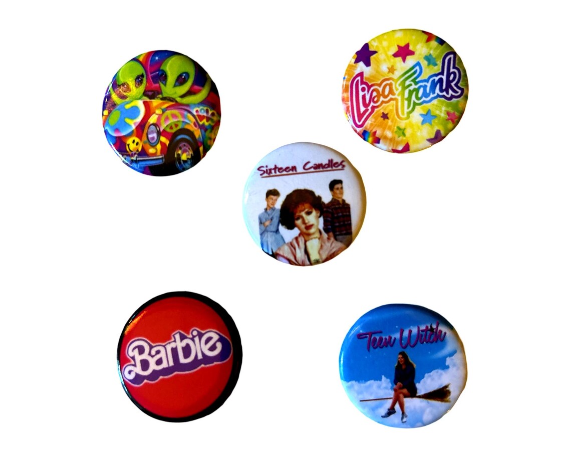 80's Buttons - Pick Your Favorites (1.25 Inch) Party Favors - Etsy
