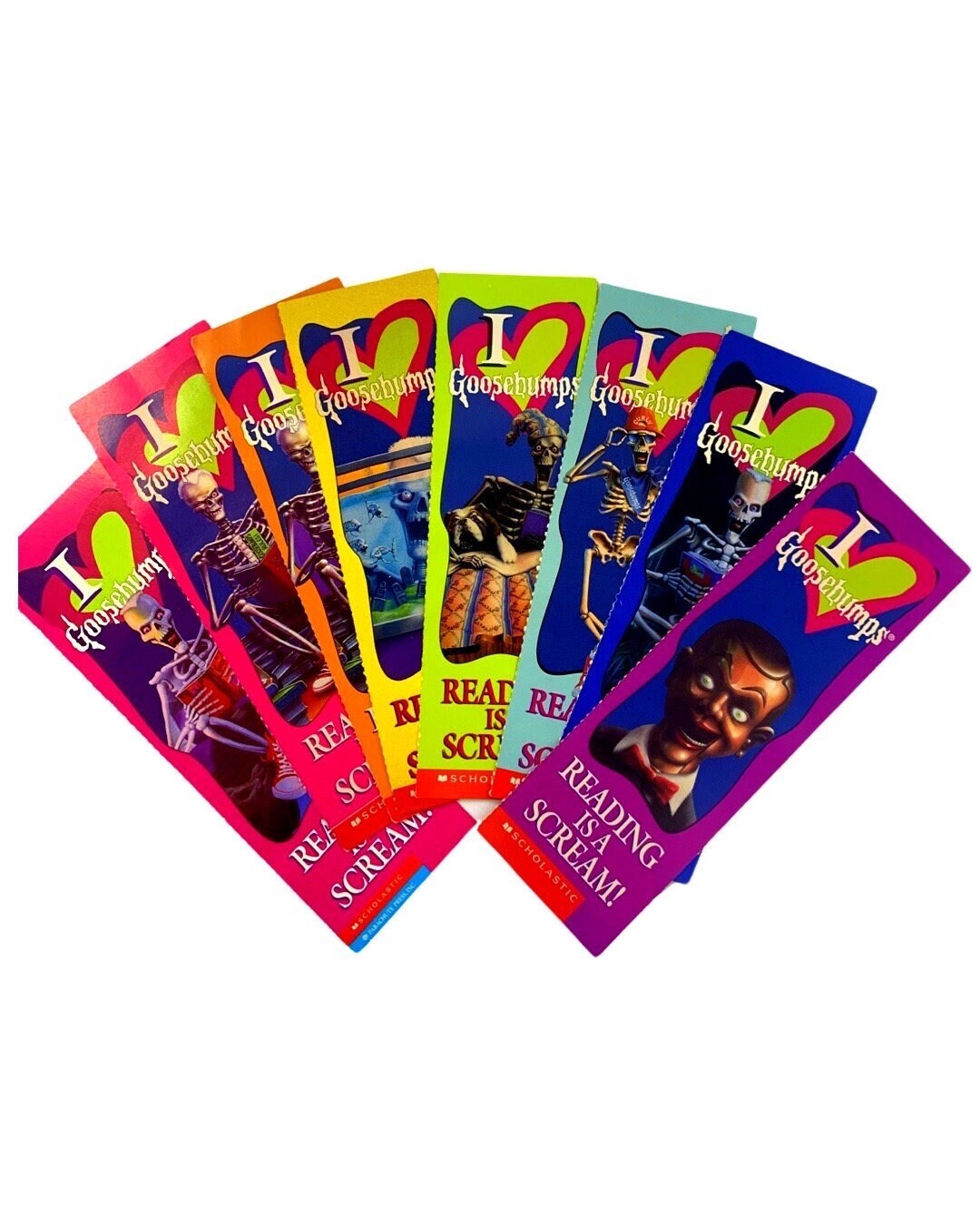 Goosebumps Bookmarks 90s Choose a Color - Etsy