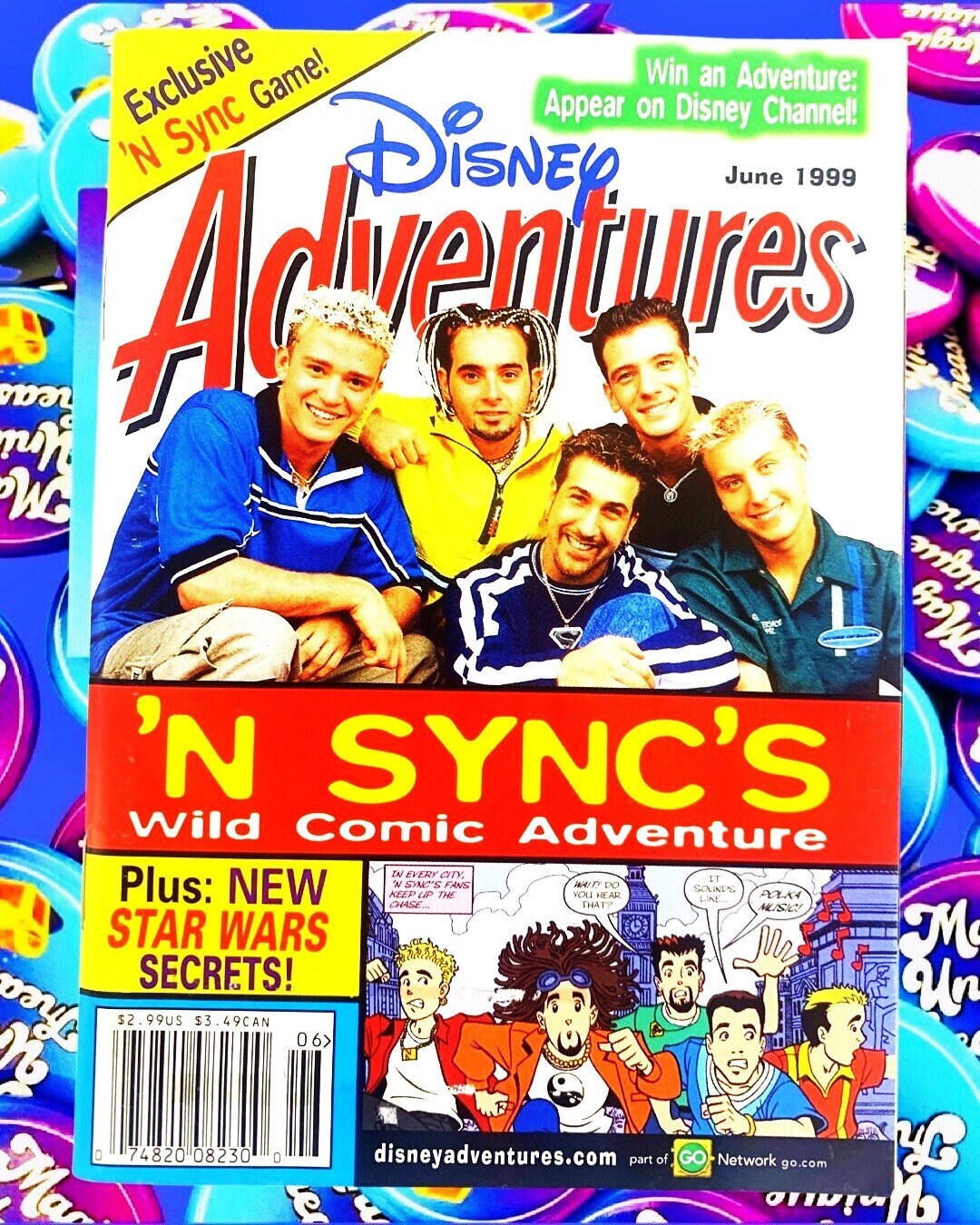 NSYNC 1999 Disney Adventures Magazine - Etsy