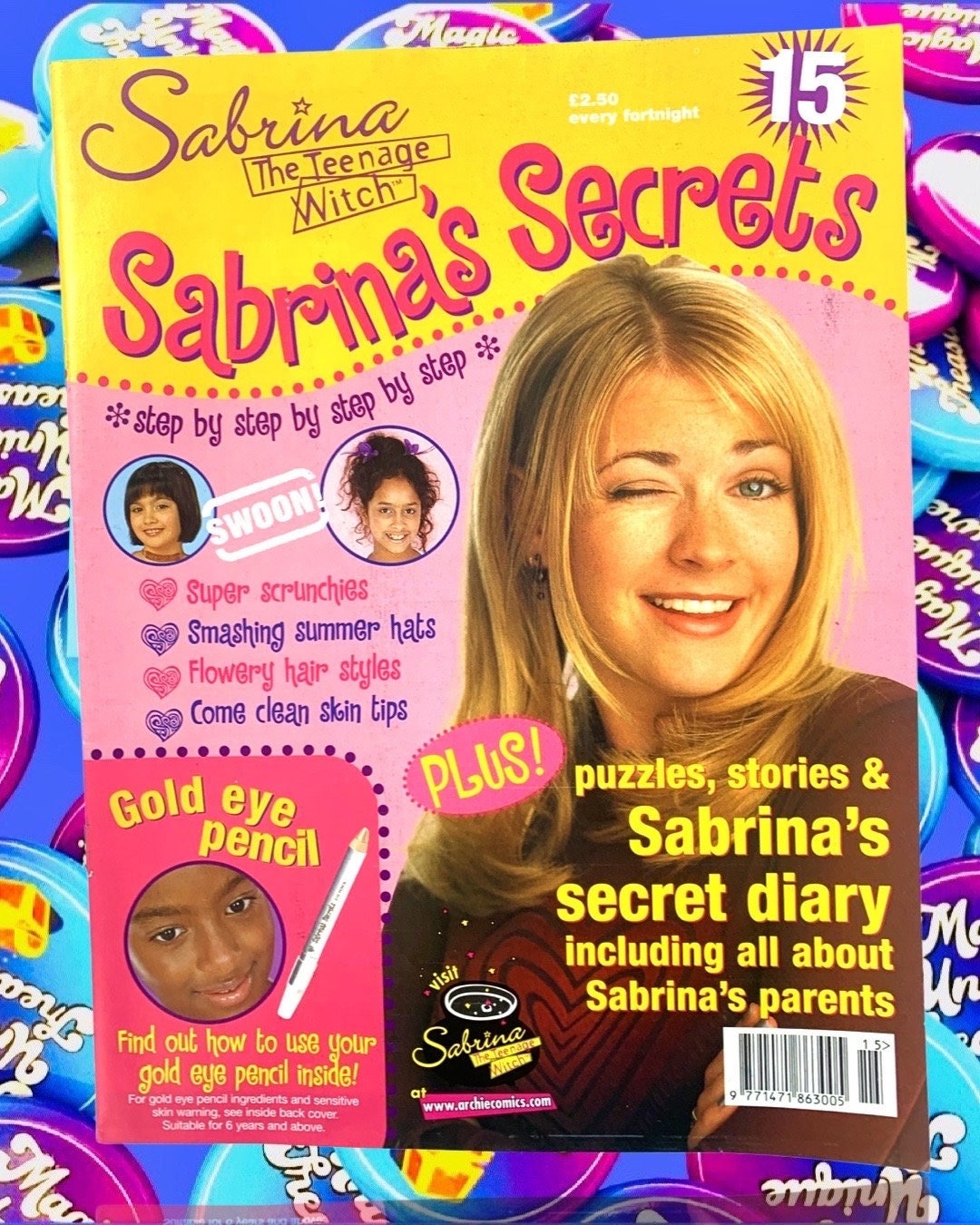 Sabrina Magazine, Issue 15, Sabrina Secrets, Sabrina the Teenage Witch ...
