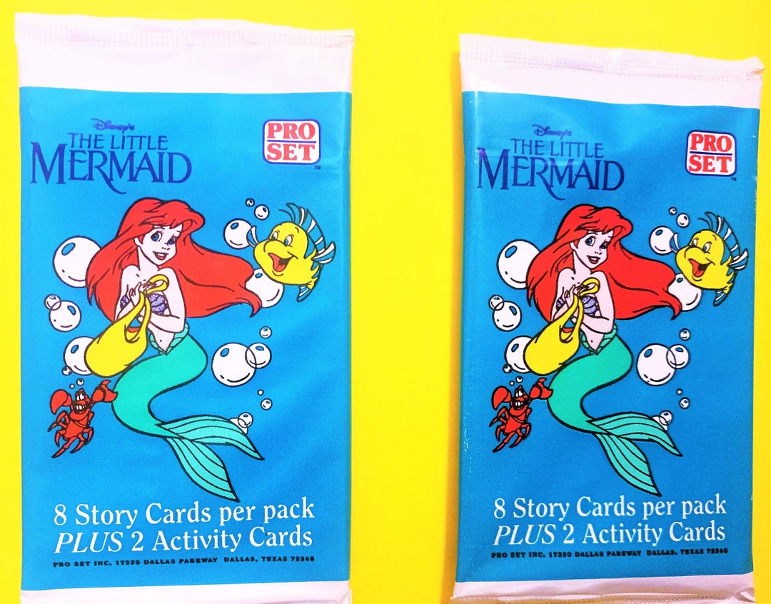 One Little Mermaid Sealed Trading Card Pack (1991) - Etsy