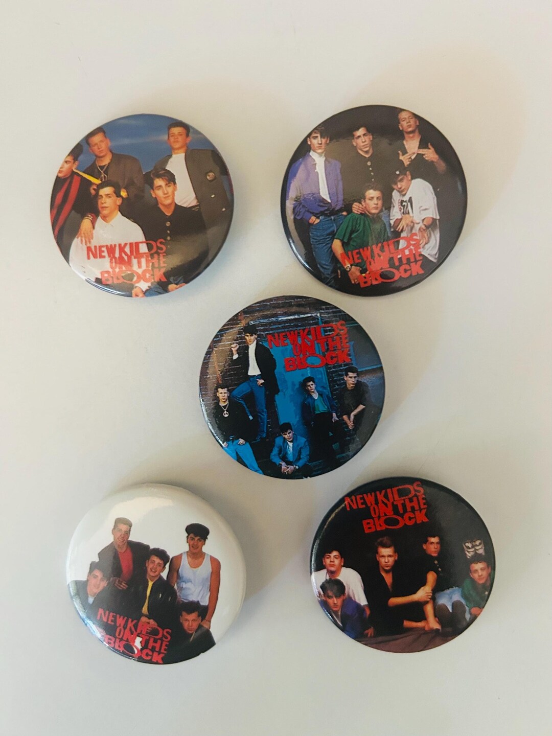 New Kids Button -five Pack 1.5 Inch Pin Buttons - Etsy