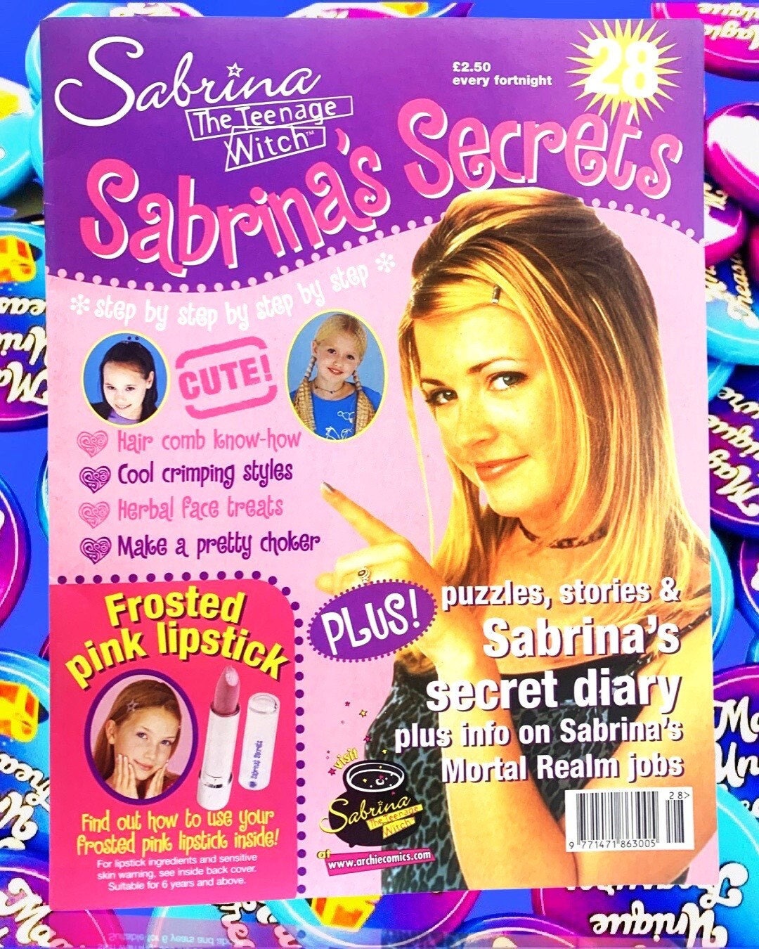 Sabrina Magazine, Issue 28, Sabrina Secrets, Sabrina the Teenage Witch ...