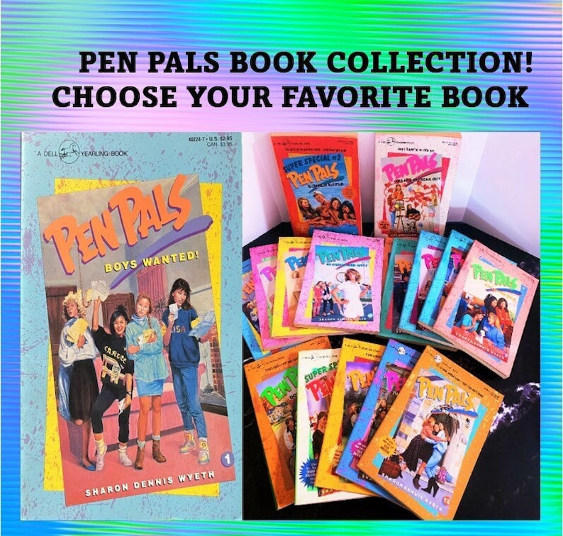 Pen Pals Books - Choose a Book by Sharon Dennis Wyeth - Etsy