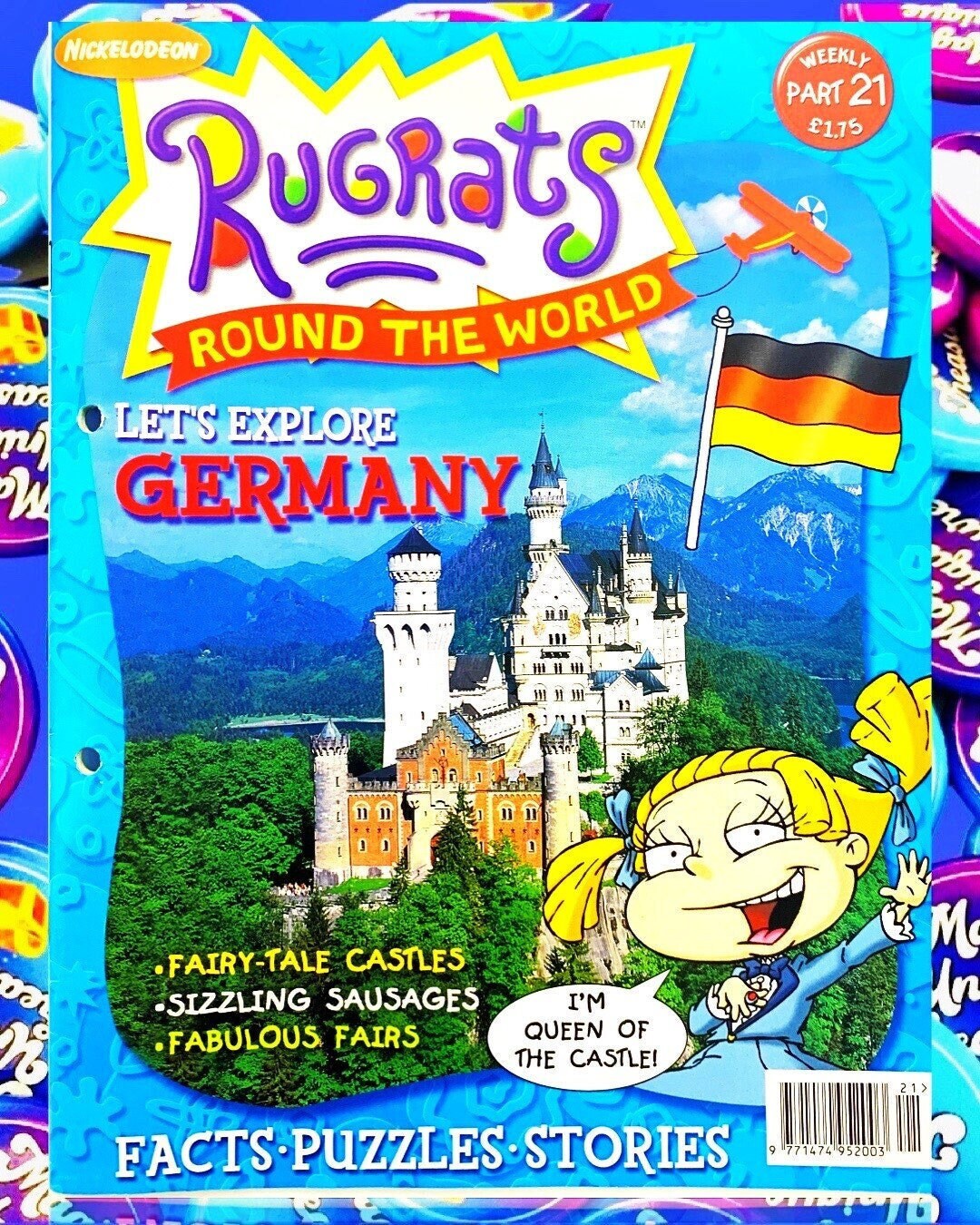Rugrats Germany Magazine, Nickelodeon 2002 Issue - Etsy