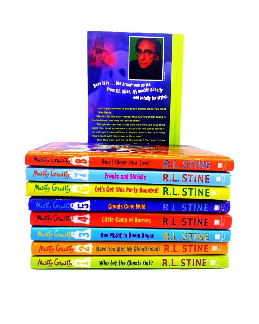Mostly Ghostly - R L Stine Kids Horror 2004 Hardcovers, Throwback Retro ...