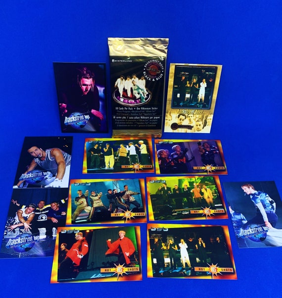 Backstreet Boys 1 Pack 10 cards Trading Cards 2000 | Etsy