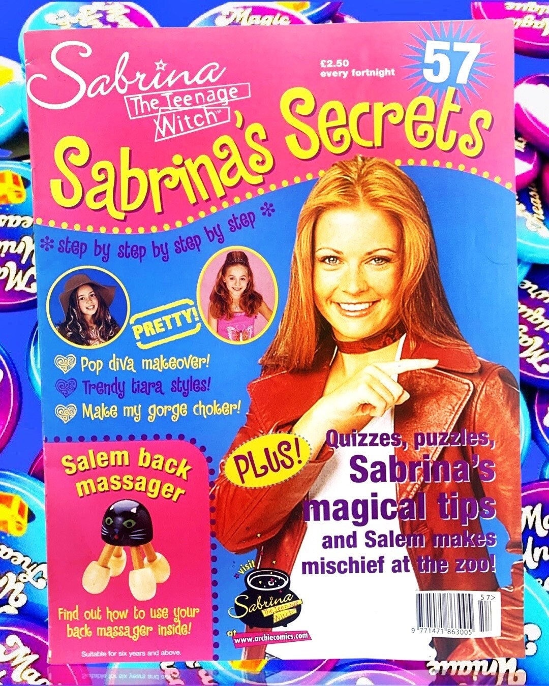Sabrina Magazine, Issue 57, Sabrina Secrets, Sabrina the Teenage Witch ...