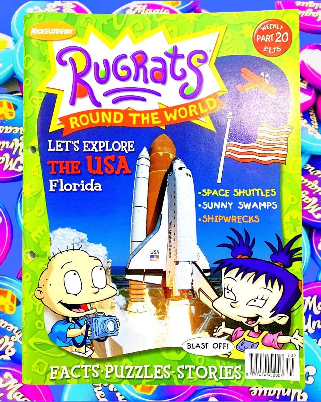 Rugrats Florida USA Magazine, Nickelodeon 2002 Issue, Nostalgia - Etsy