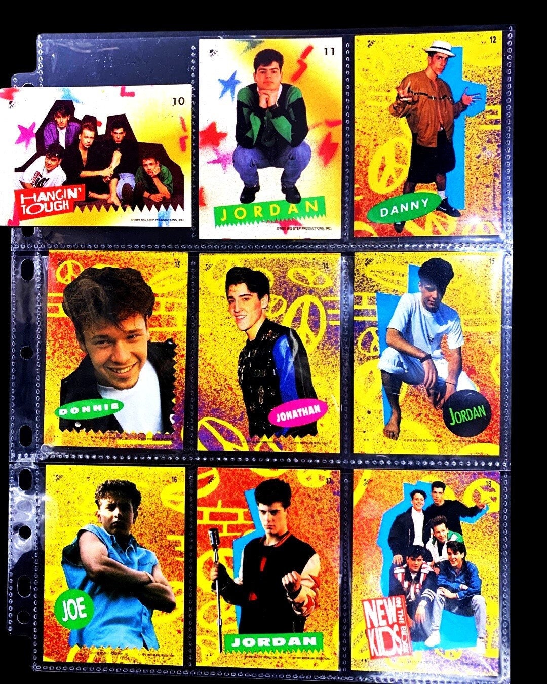 New Kids on the Block Stickers - Pick Your (1989 Sticker) - Etsy