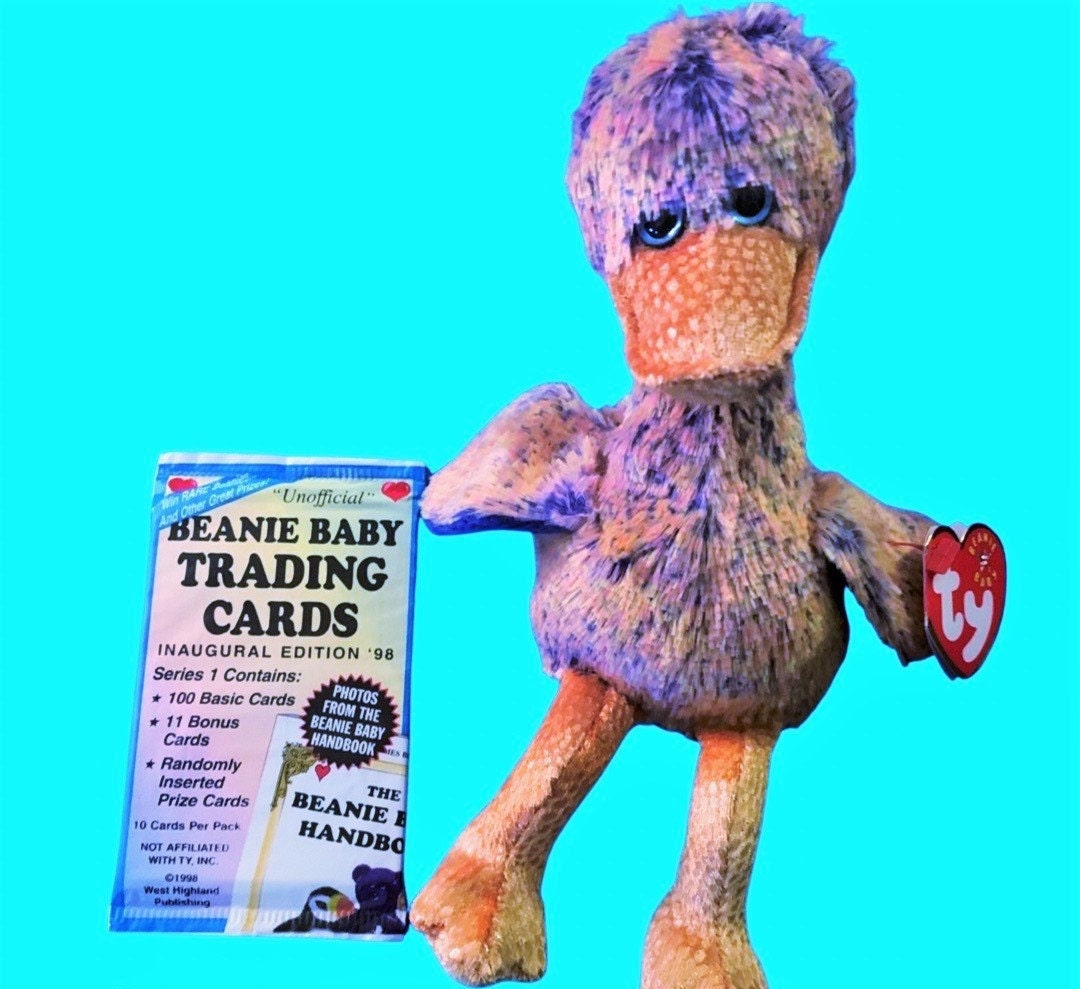 Dinky the Bird Beanie Baby (2000 Baby) With Sealed Trading Card Pack - Etsy
