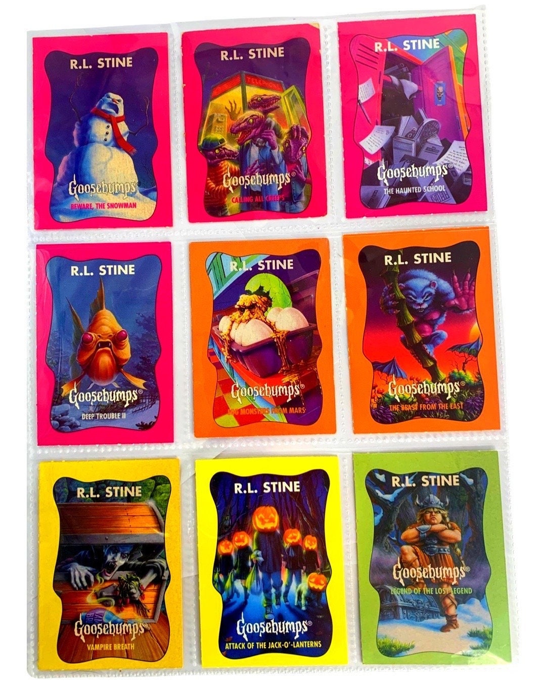 Goosebumps Cards - Choose a Collector Card - Etsy