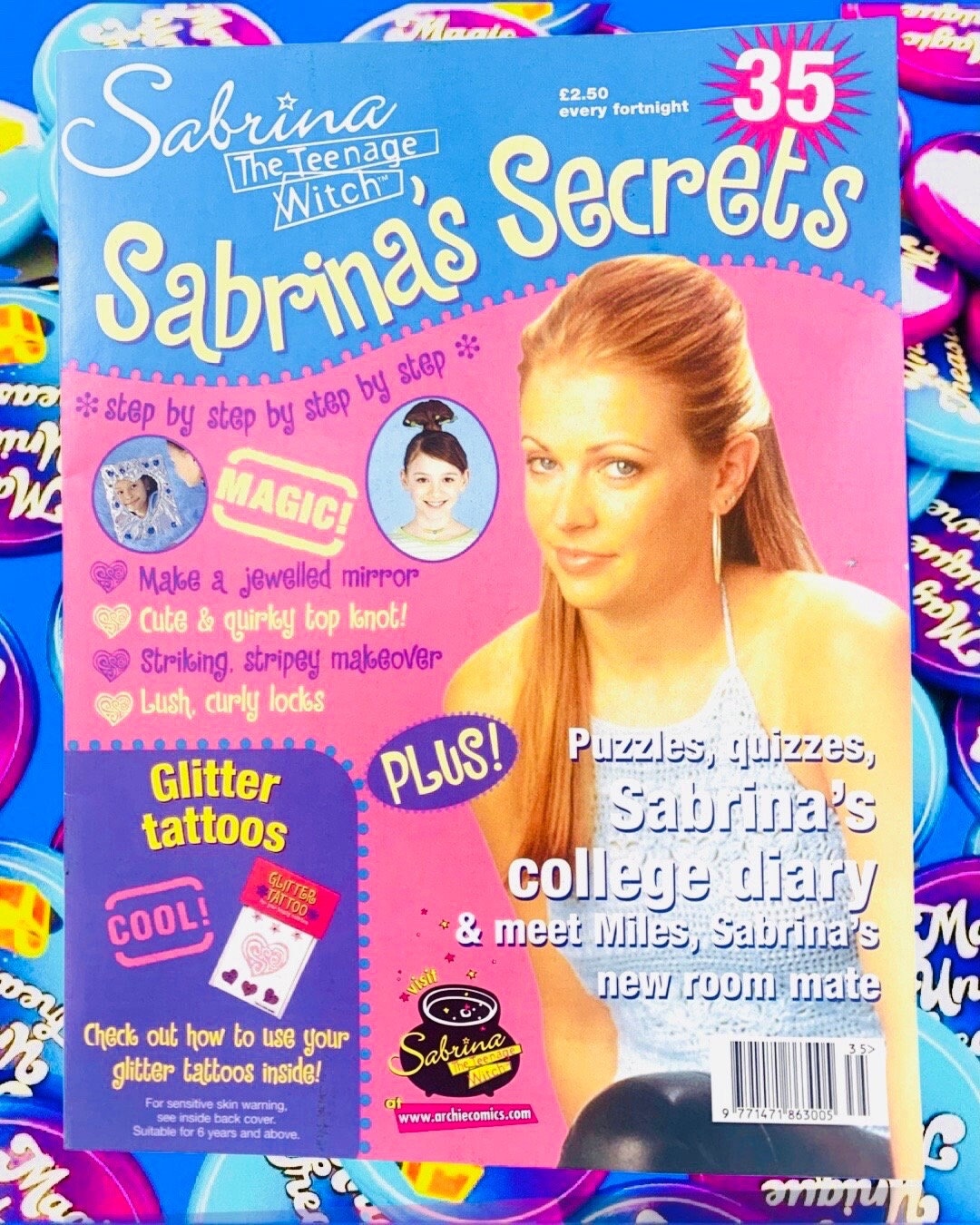 Sabrina Magazine, Issue 35, Sabrina Secrets, Sabrina the Teenage Witch ...