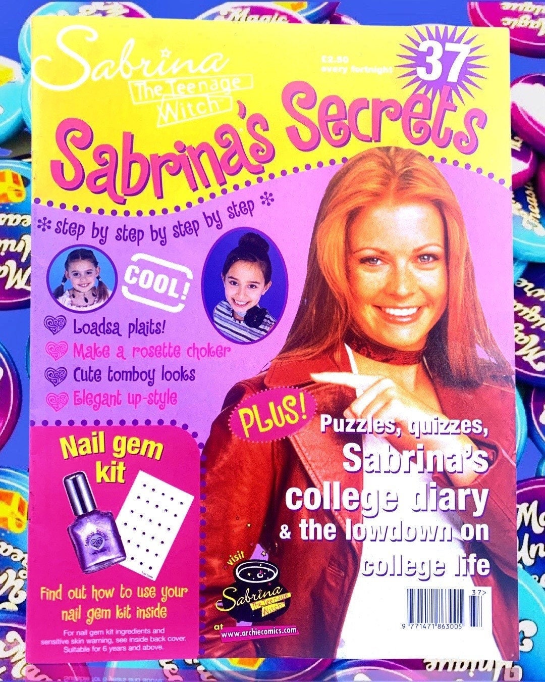 Sabrina 2002 Magazine, Issue 37, Sabrina Secrets, Sabrina the Teenage ...