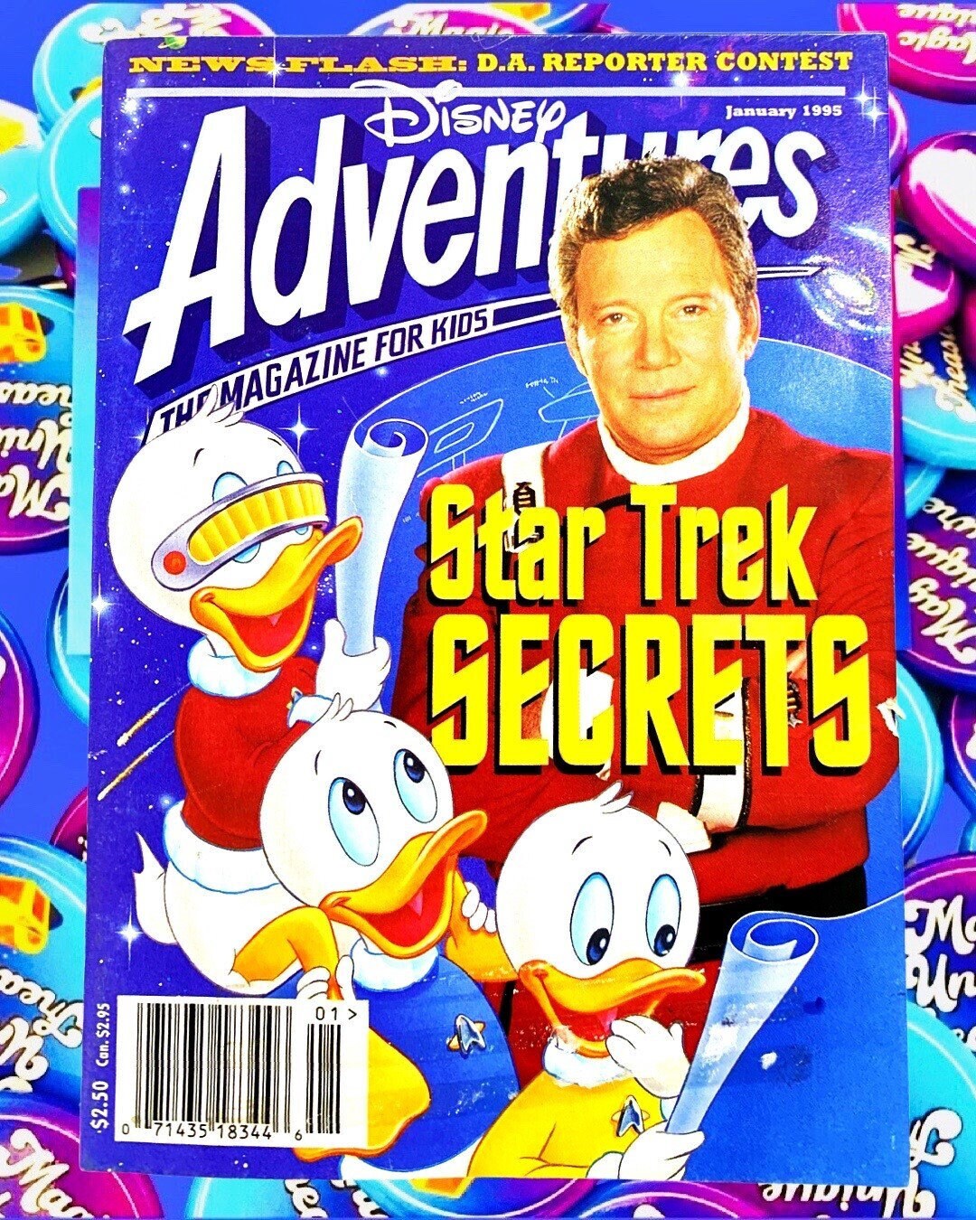 Star Trek 1995 Disney Adventures Magazine - Etsy