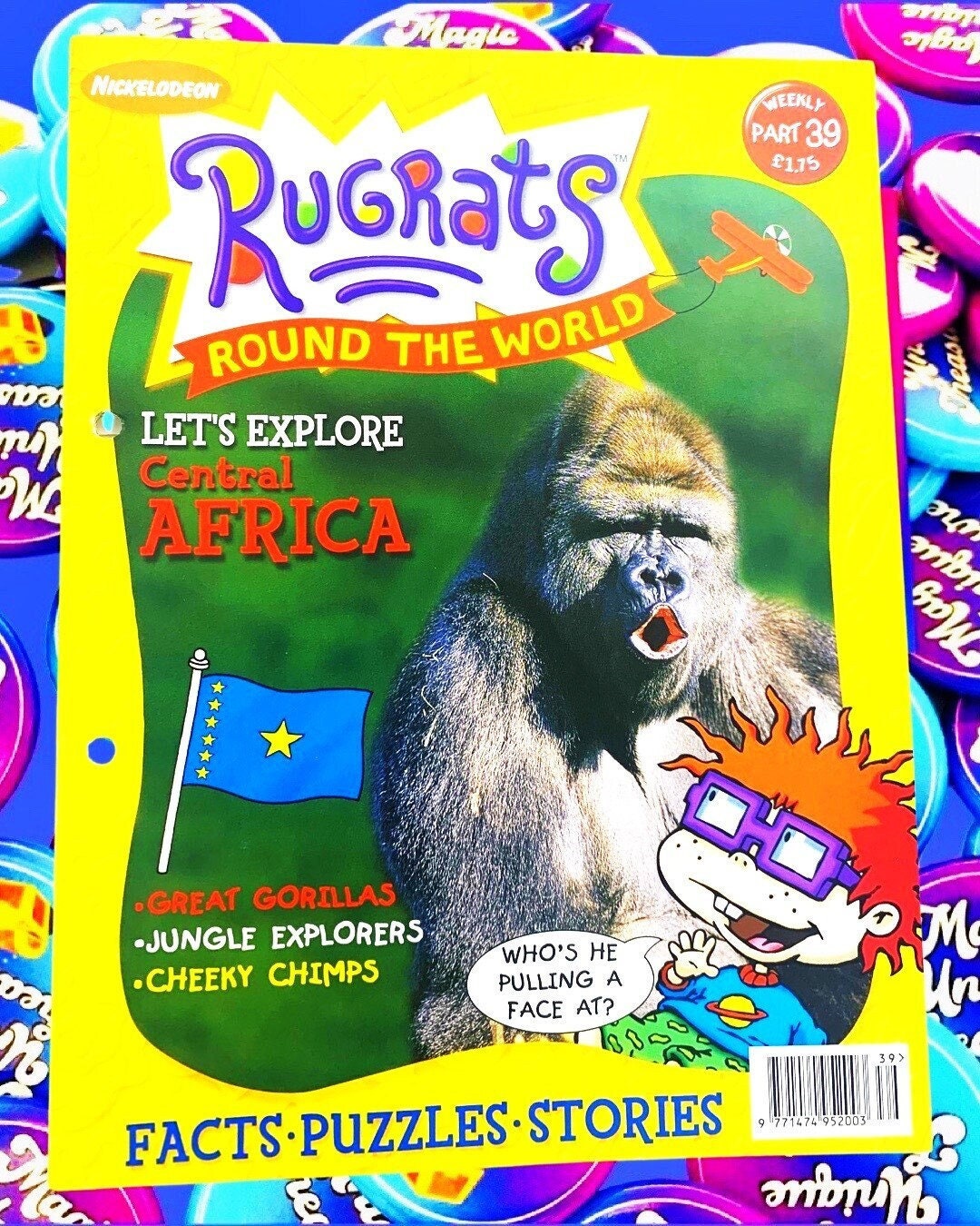 Rugrats Central Africa Nickelodeon 2002 Issue, Nostalgia - Etsy