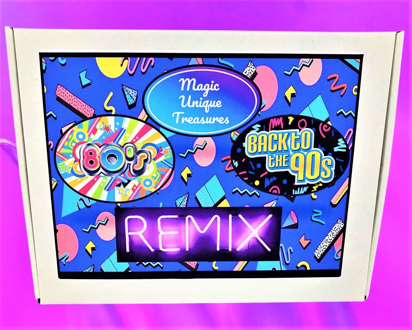 80's and 90's REMIX Mystery Box! Nostalgic gift, Birthday boxes ...