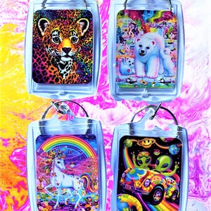 Lisa Frank Keychains 90's Inspired Choose One Party - Etsy
