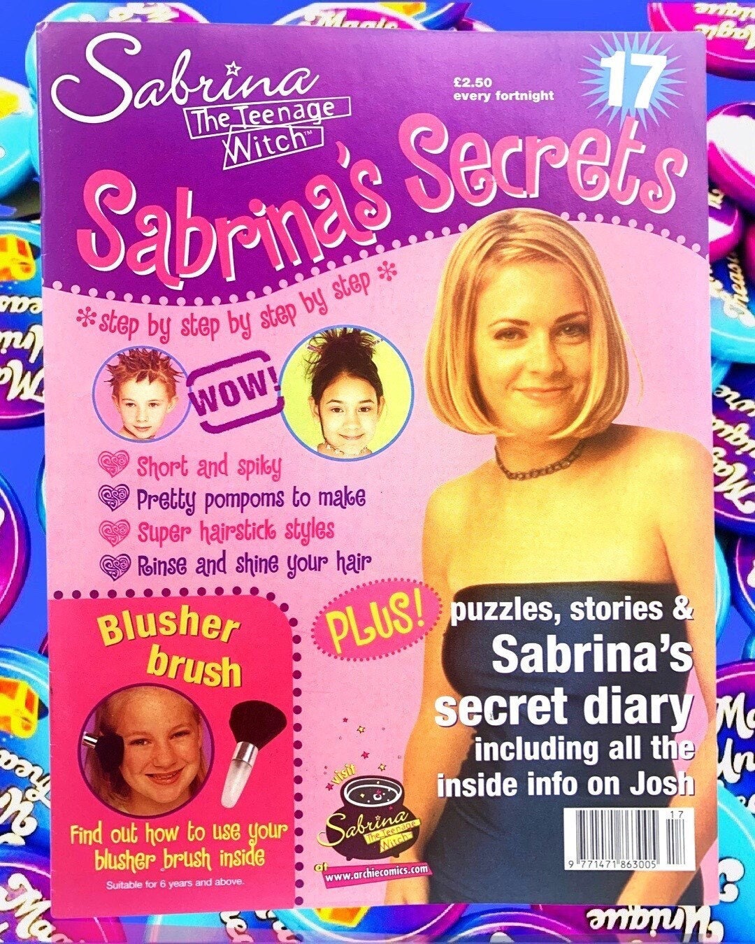 Sabrina Magazine, Issue 17, Sabrina Secrets, Sabrina the Teenage Witch ...