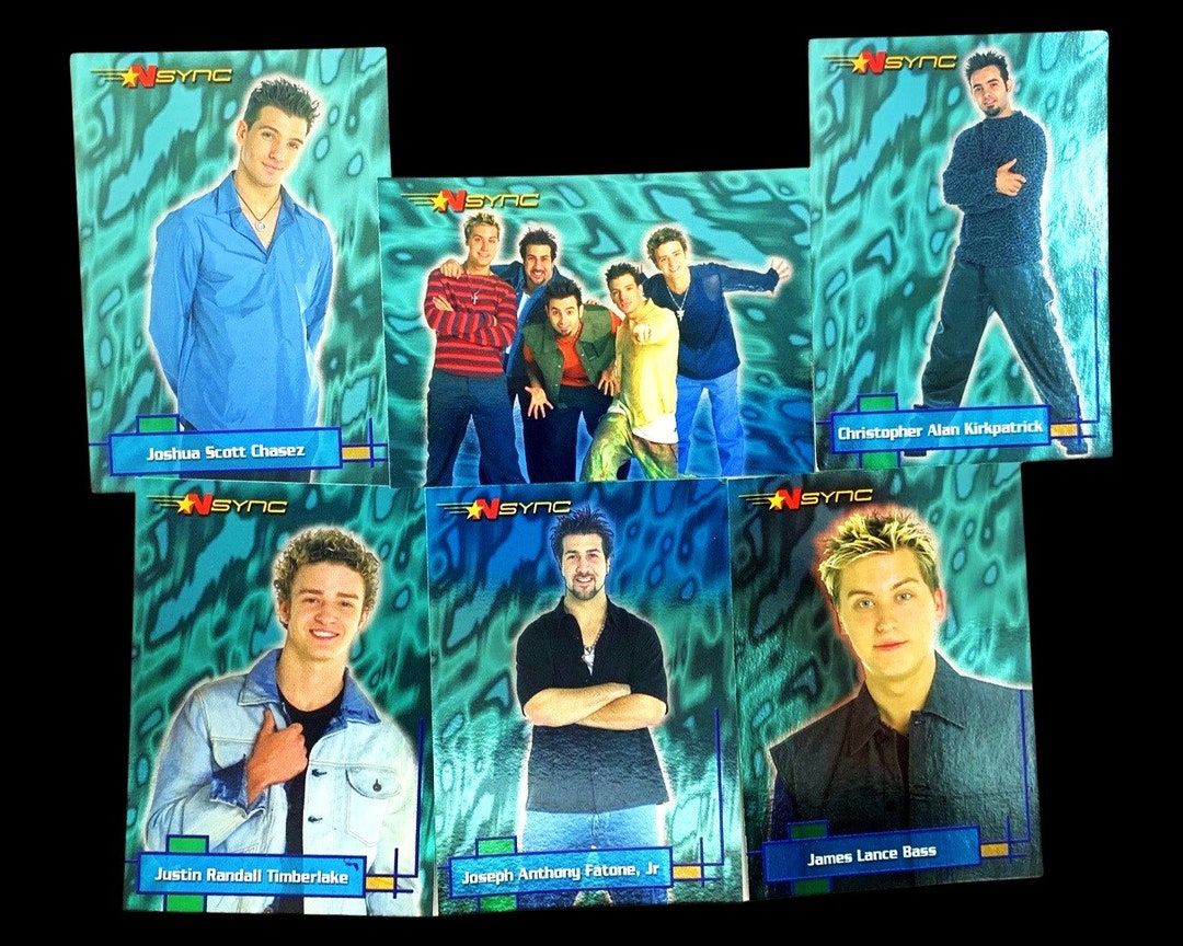NSYNC 6 Trading Card Set, Stocking Stuffers, NSYNC, Justin Timberlake ...
