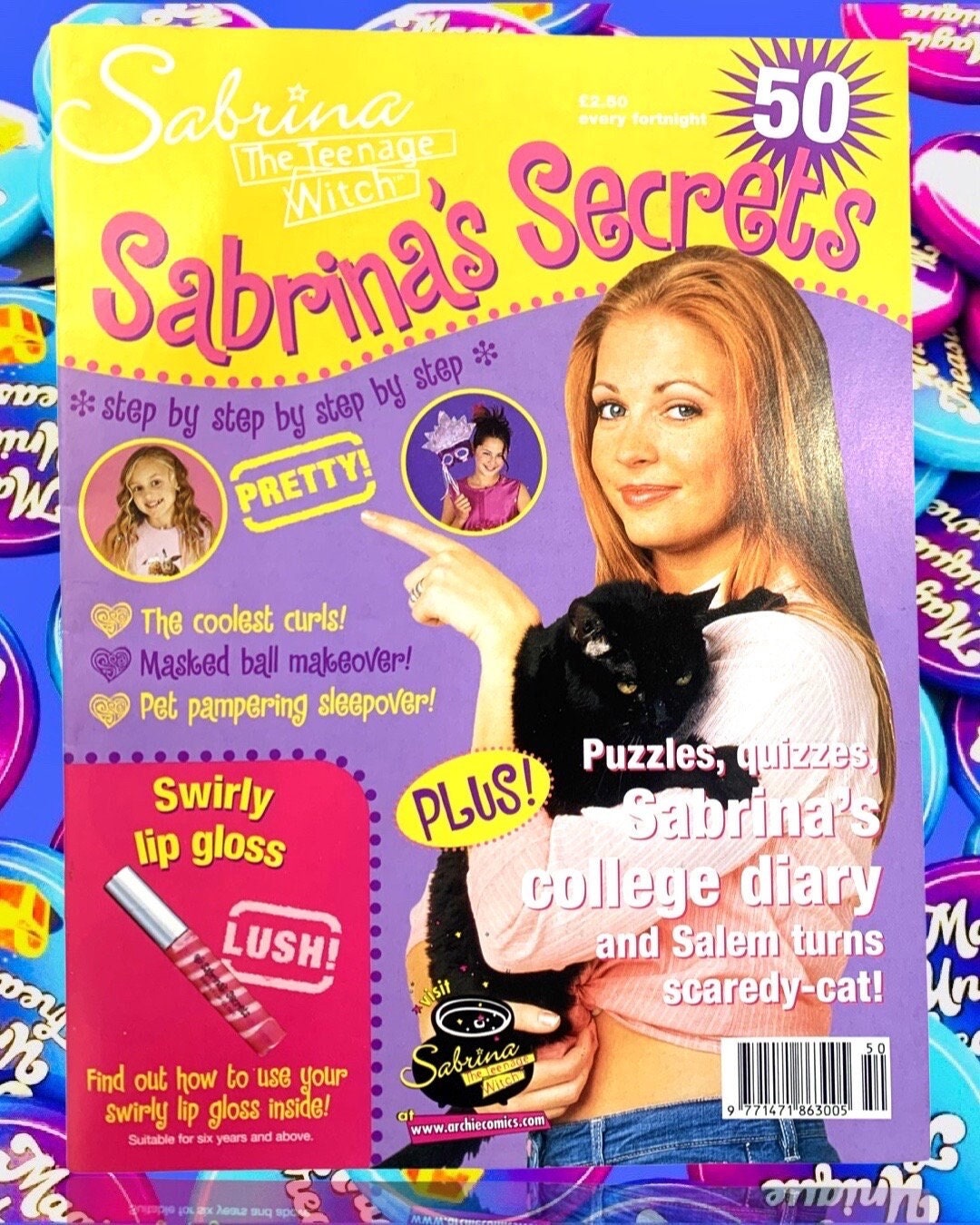 Sabrina Magazine, Issue 50, Sabrina Secrets, Sabrina the Teenage Witch ...