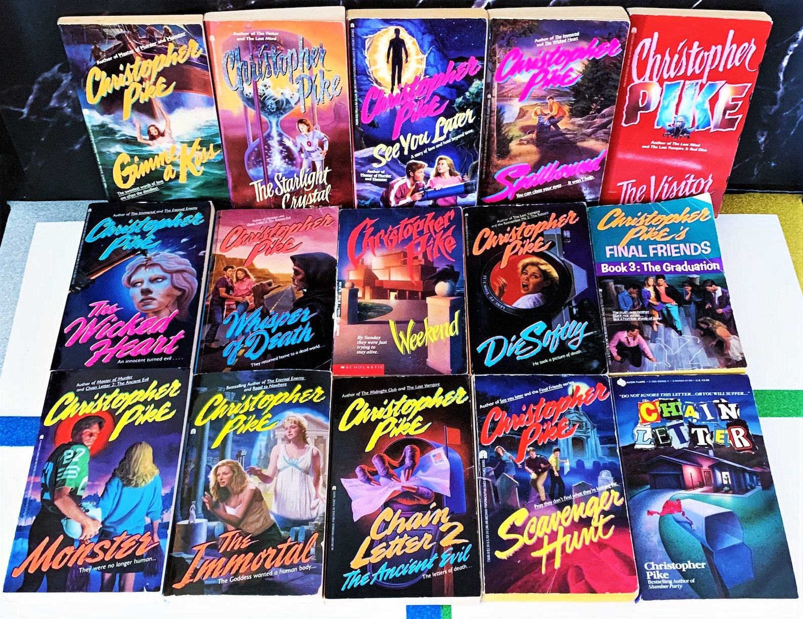 Christopher Pike Books: Choose One Book - Etsy