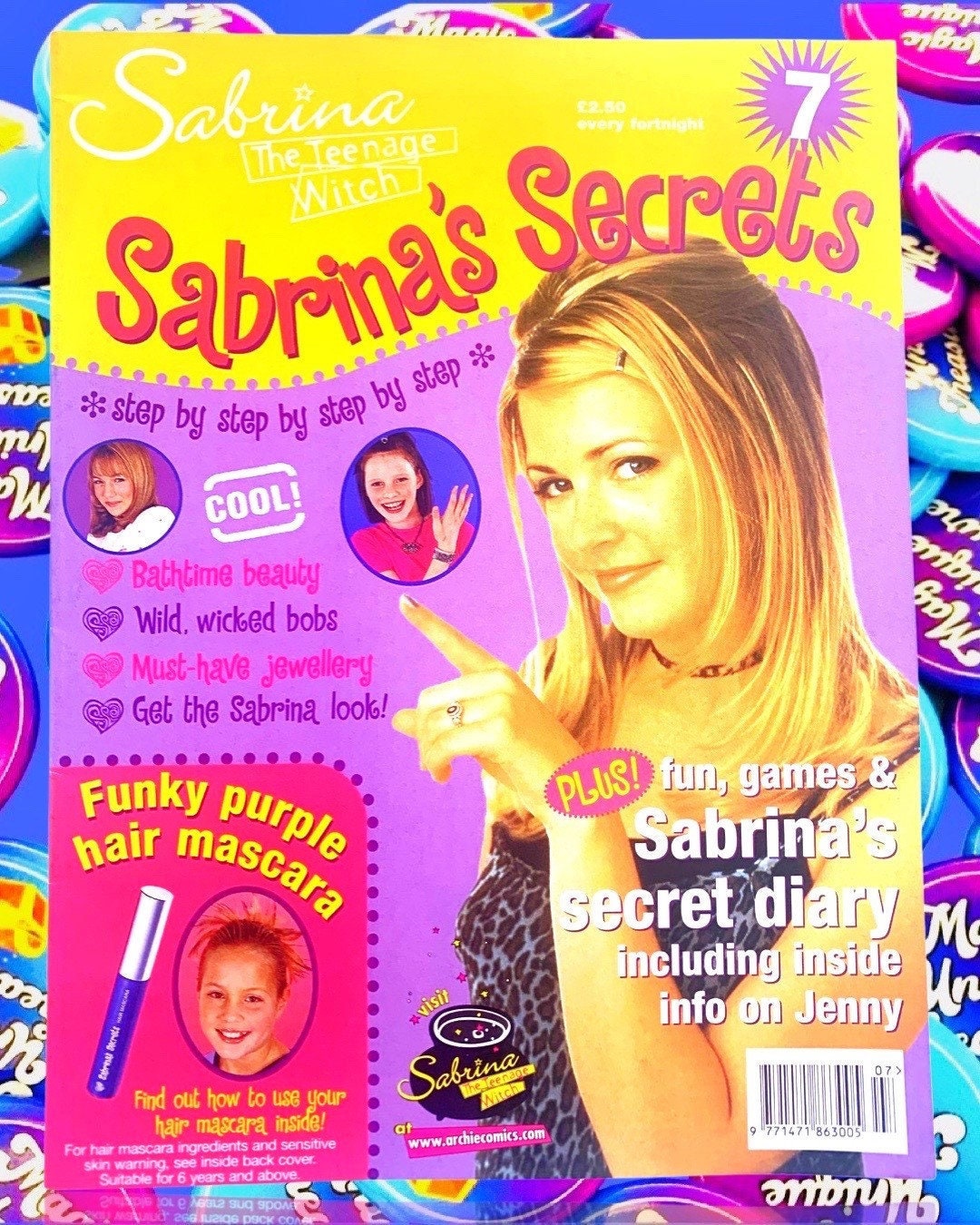 Sabrina 2002 Magazine, Issue 7, Sabrina Secrets, Sabrina the Teenage ...
