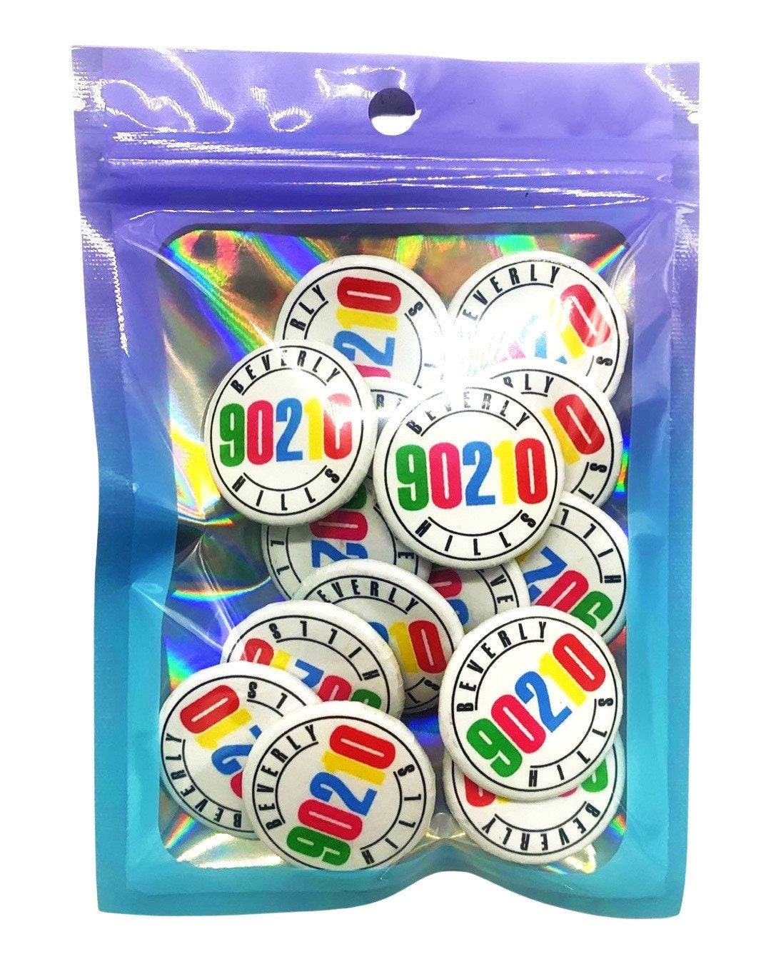 90s Themed (15) 90210 Pins, Party Favors, Birthday, Stocking Stuffers ...