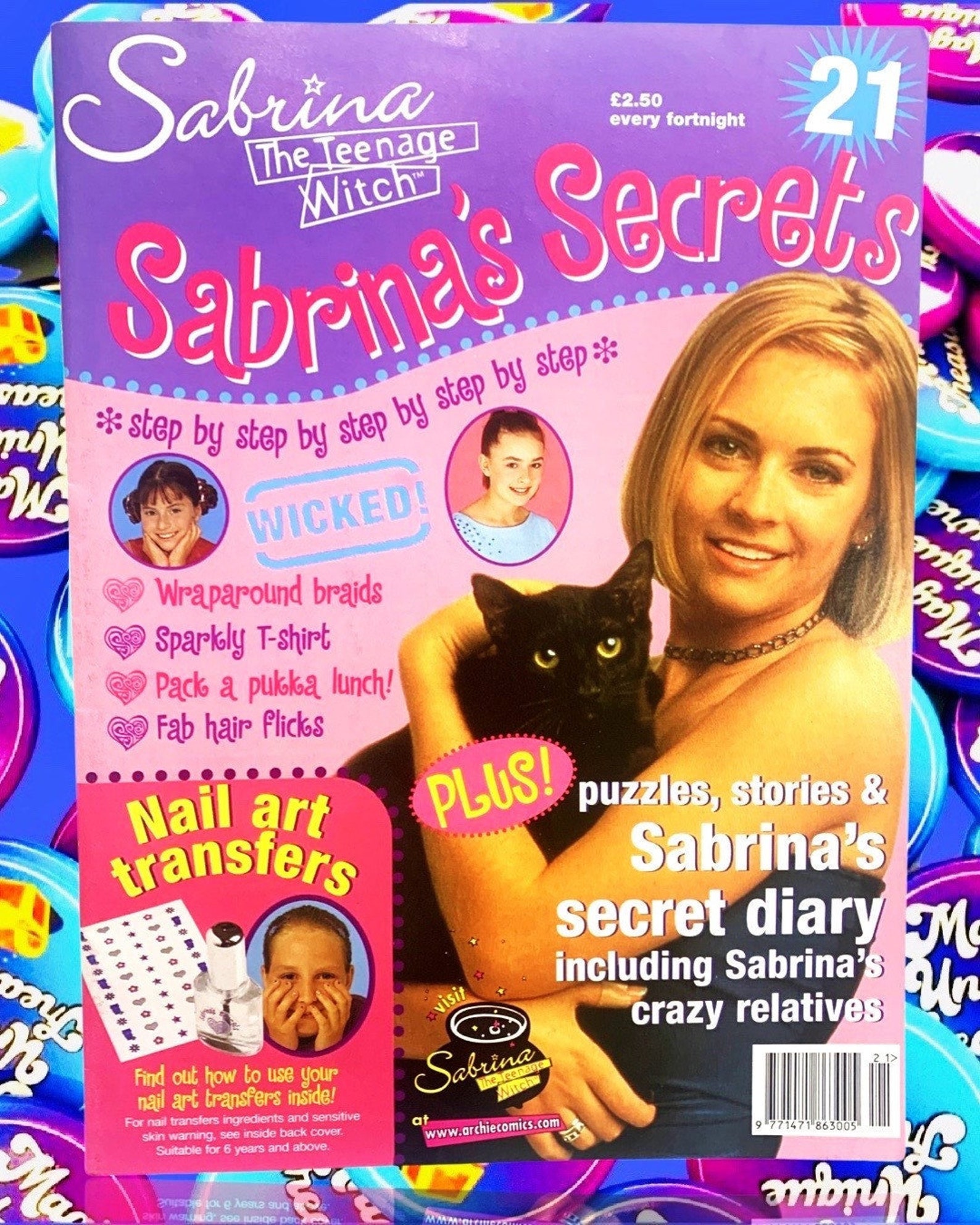 Sabrina Magazine, Issue 21, Sabrina Secrets, Sabrina the Teenage Witch ...