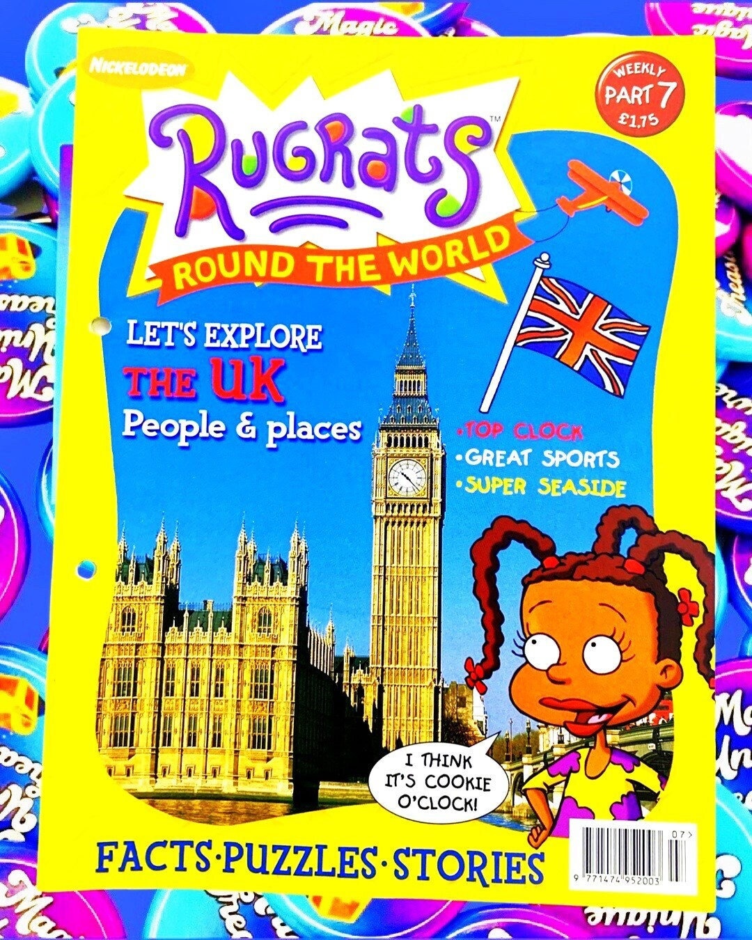 Rugrats United Kingdom Magazine, Nickelodeon 2002 Issue - Etsy