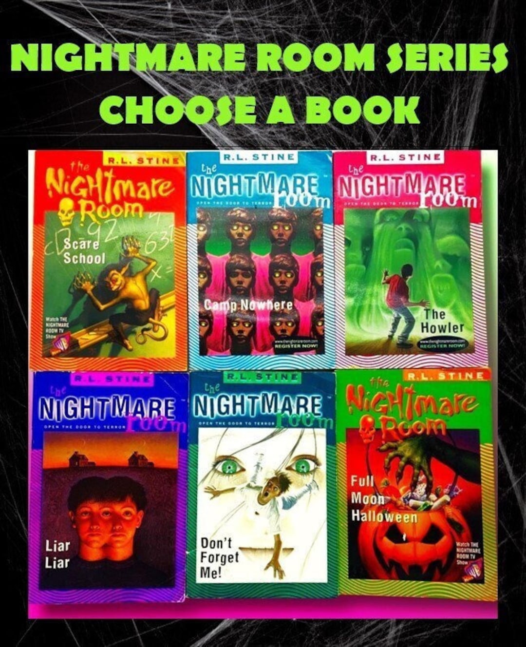 Nightmare Room Choose One R.L. Stine Book 2001 - Etsy