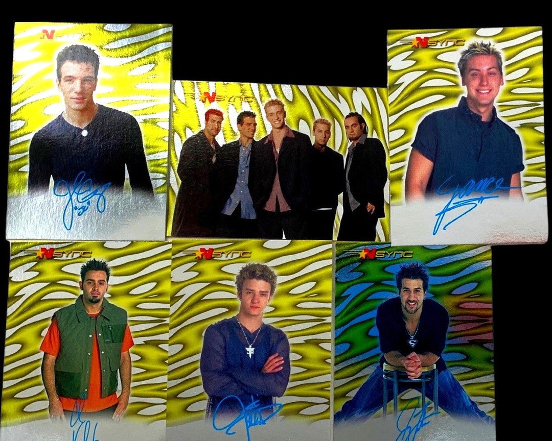 NSYNC Gold, Choose One CARD, Stocking Stuffers, NSYNC, Justin ...