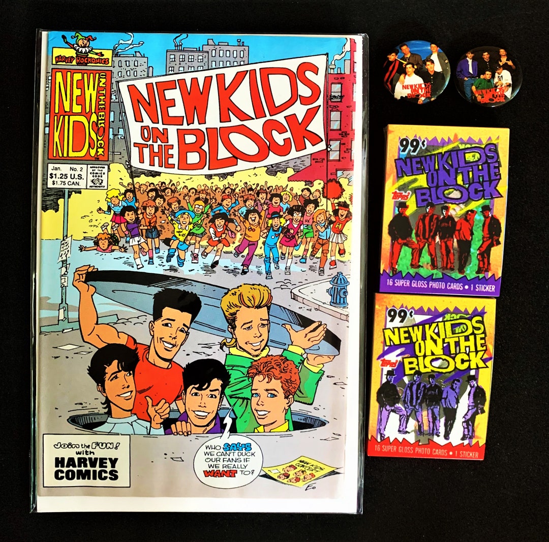 New Kids Comic Book Gift Set - Etsy