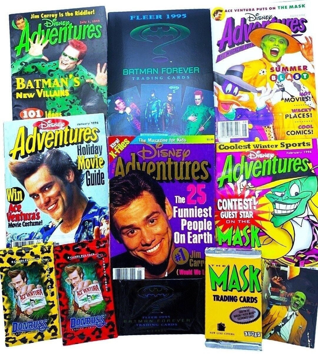 Jim Carrey Collections - Choose a Treasure